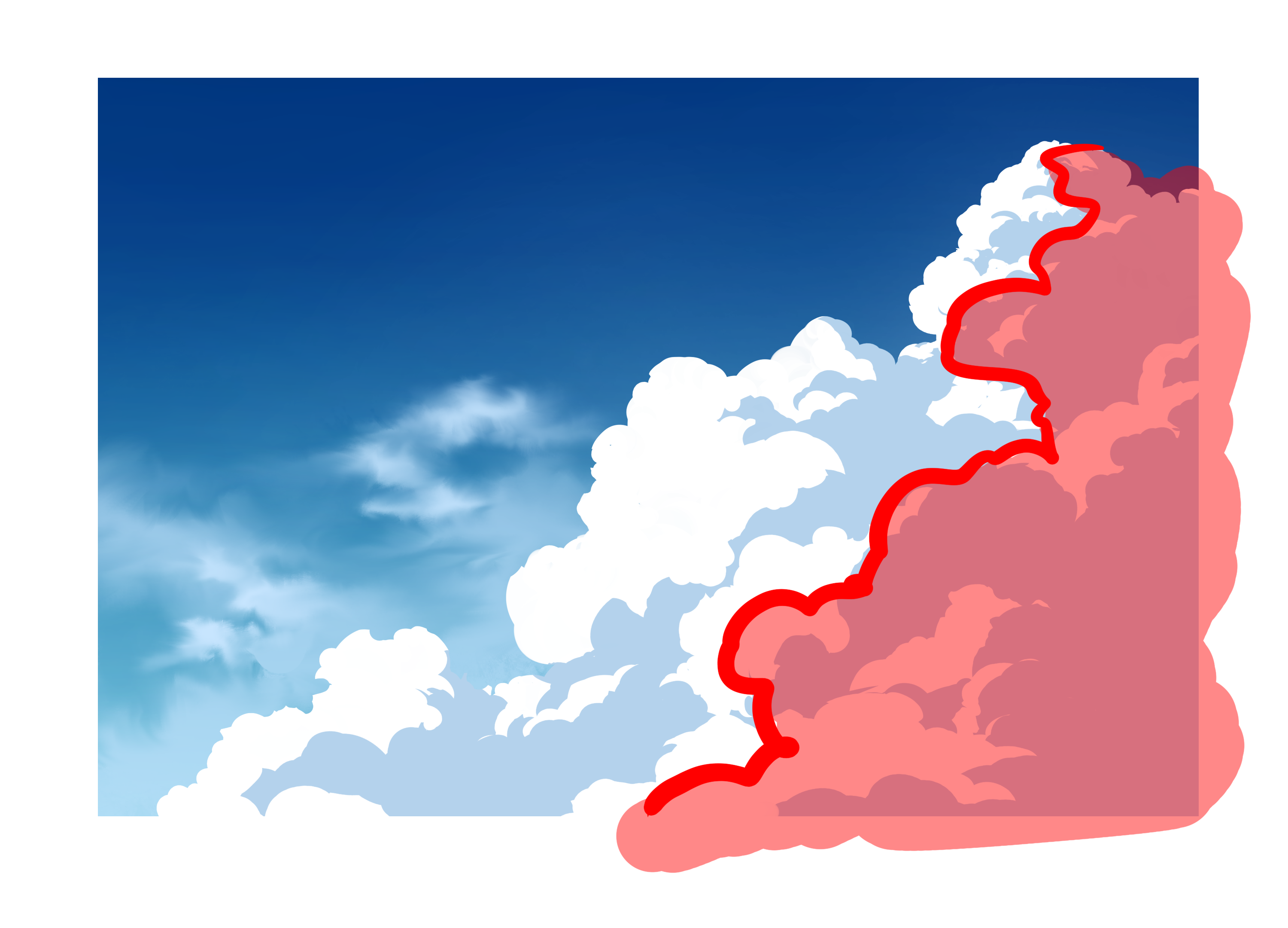 Art制作ドキュメント：雲と夏と君と僕 | 2DCG PlaNetStudio BLOG | C&R Creative Studios